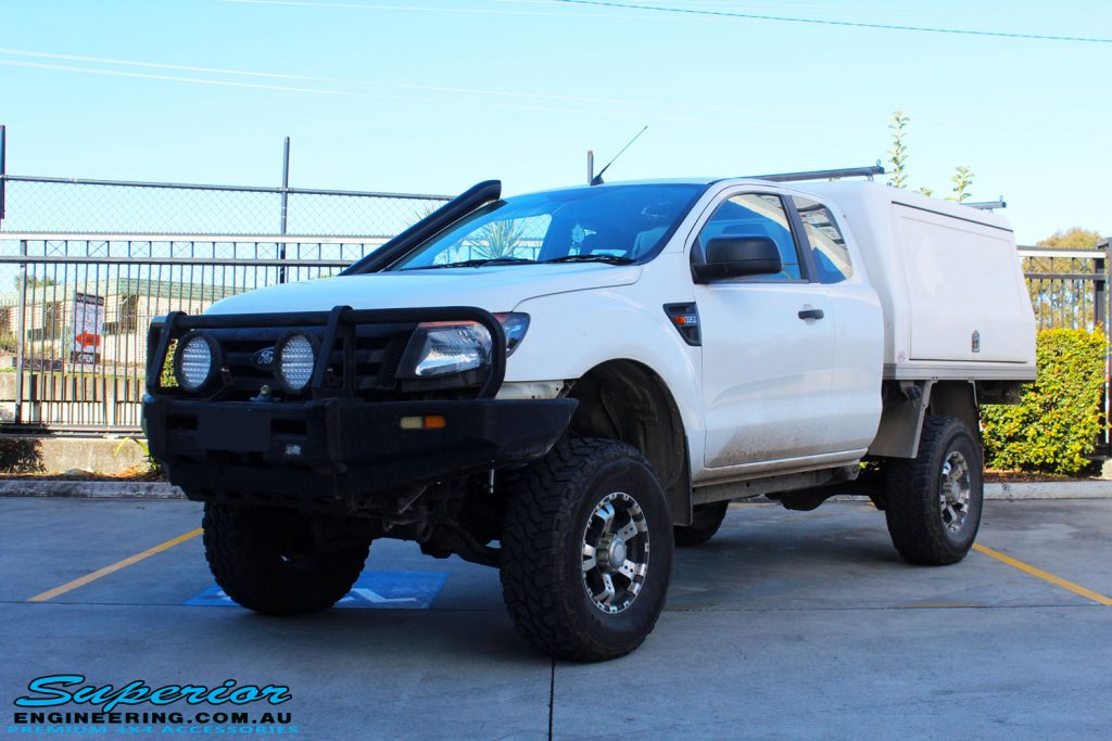 Ford PX Ranger White Super Cab #96116 | Superior Customer Vehicles