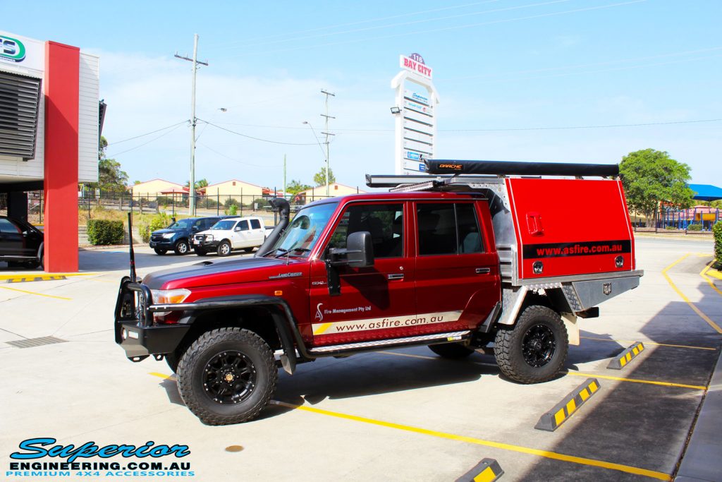 Toyota 79 Series Landcruiser Dual Cab Maroon #111083 | Superior ...
